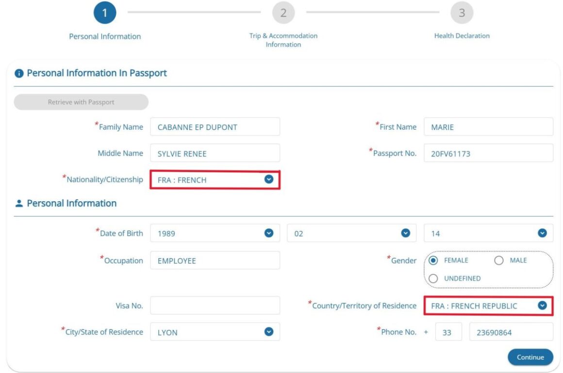 Carte d’arrivée numérique en Thaïlande (TDAC): comment la remplir avant ...